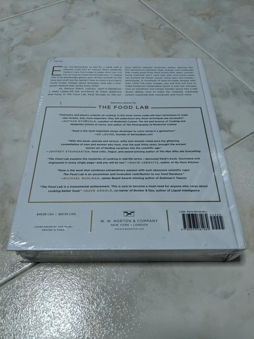 The food lab book, Hobbies & Toys, Books & Magazines, Assessment Books ...