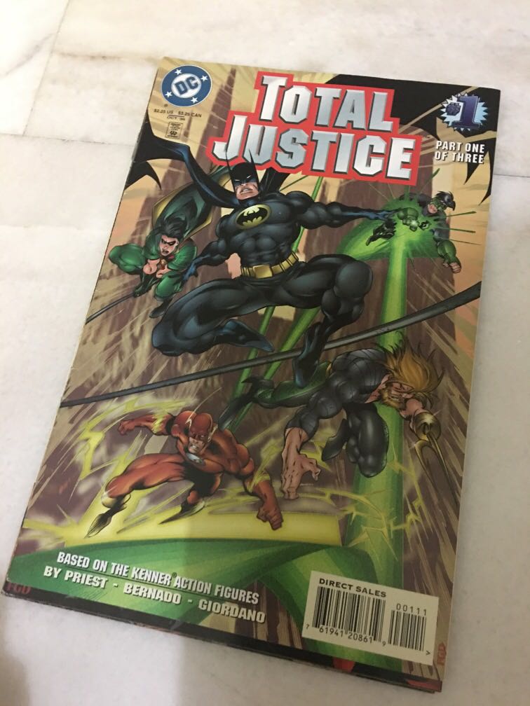 Total justice comics 1996, Hobbies & Toys, Books & Magazines, Comics ...