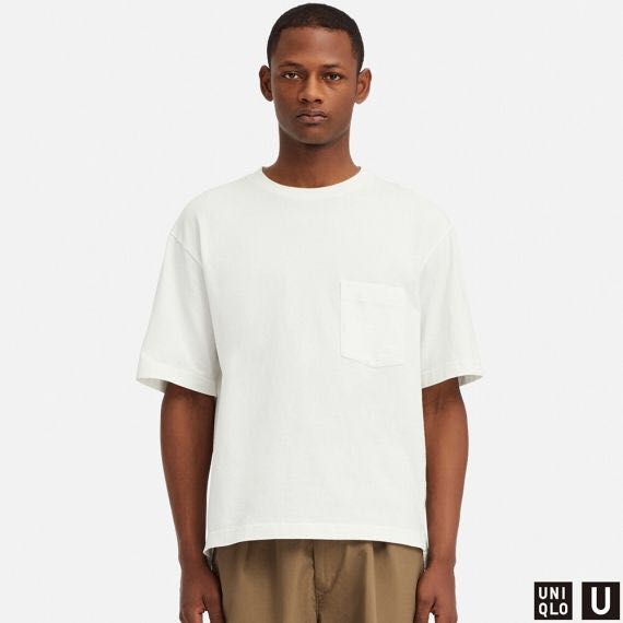 Uniqlo Boxy fit White shirt, Men's Fashion, Tops & Sets, Tshirts & Polo ...