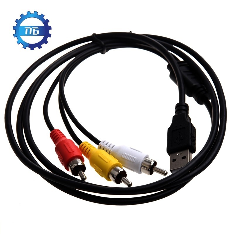 1.8m 3 RCA to USB, Computers & Tech, Parts & Accessories, Cables ...