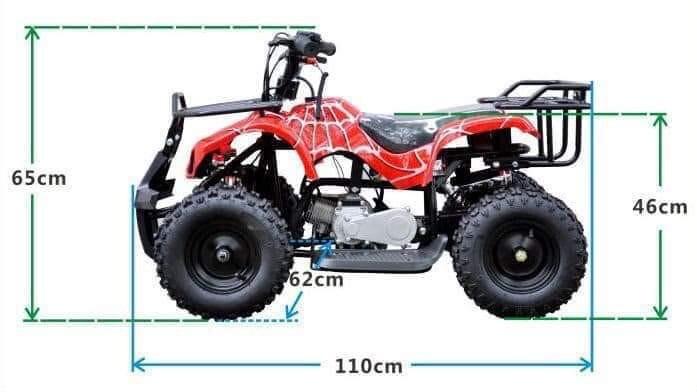 49cc Titan Mini Atv Gasoline Powered Ride On Car, Hobbies & Toys, Toys ...