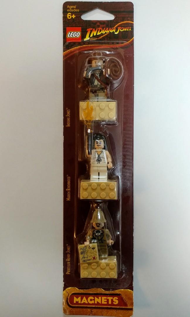 全新未開盒 lego Magnet Set, Minifigures Indiana Jones (3) - Indiana Jones ...
