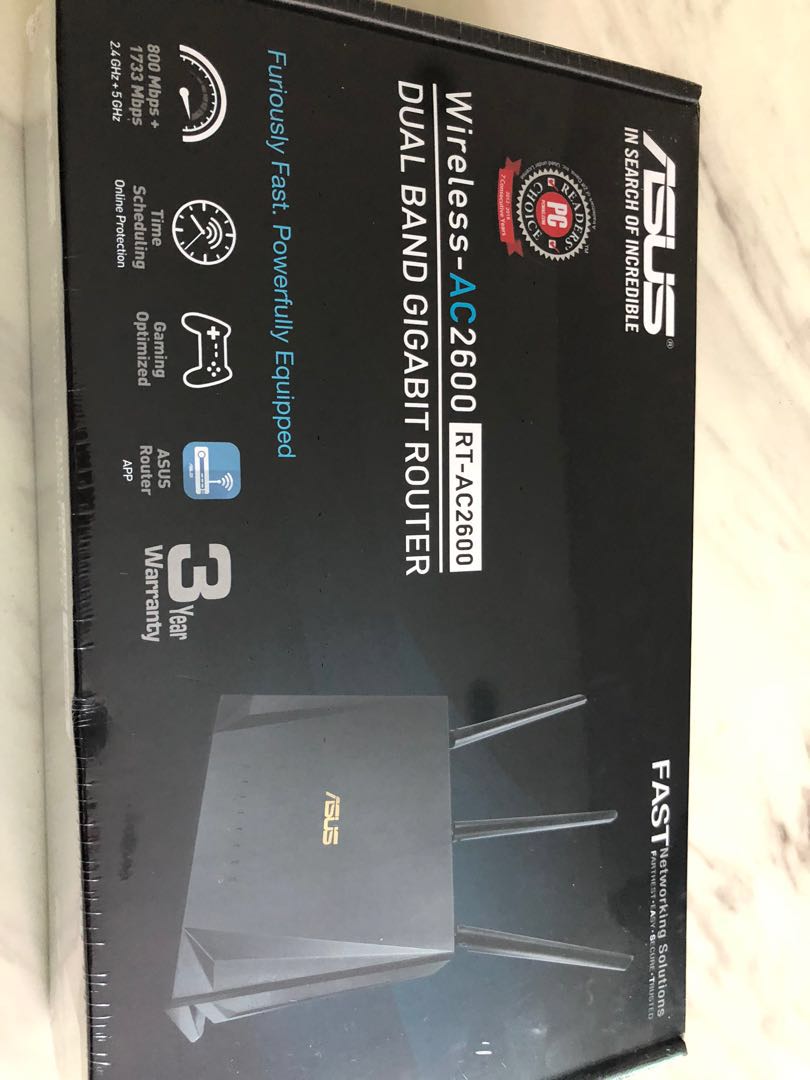 Asus Router, Computers & Tech, Parts & Accessories, Networking on Carousell