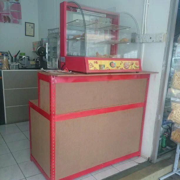 Cafe Counters / Dish Display / Snack Display Rack, Furniture & Home ...