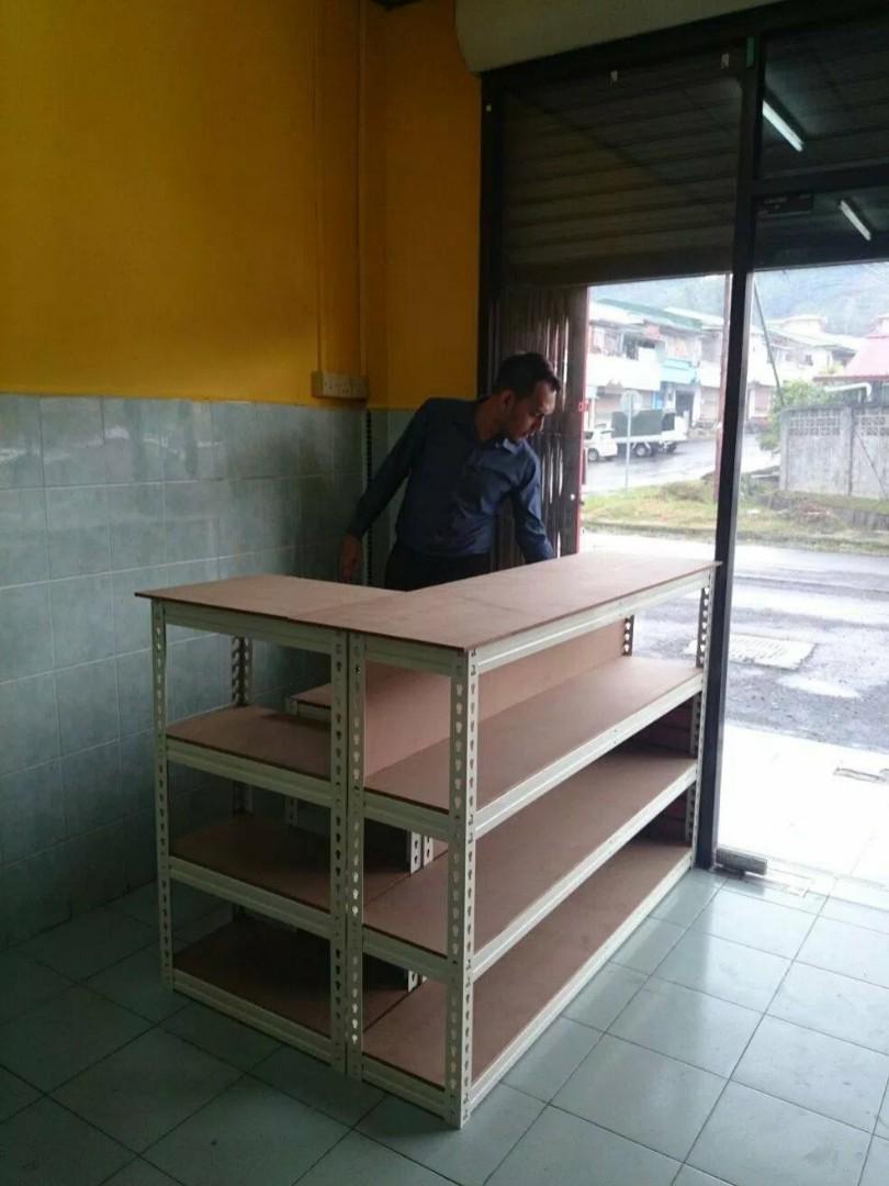 Custom Made All Type Of L Shape Cashier Counter ( Boltless ), Furniture ...