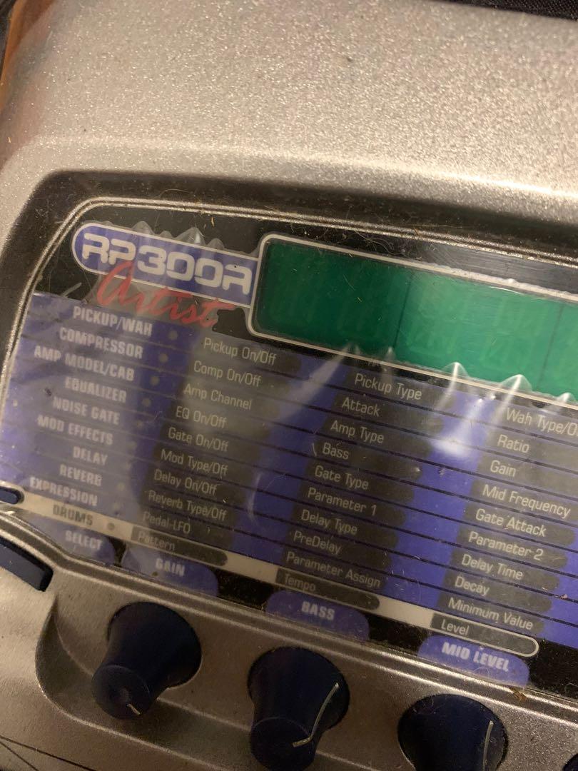 DigiTech RP300A, Hobbies & Toys, Music & Media, Music Accessories on ...