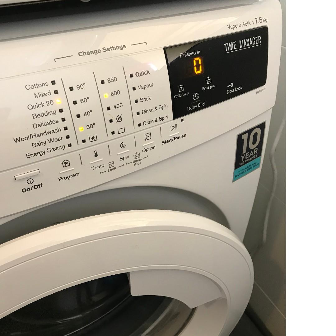 Electolux Washing Machine - Perfect Condition, TV & Home Appliances ...