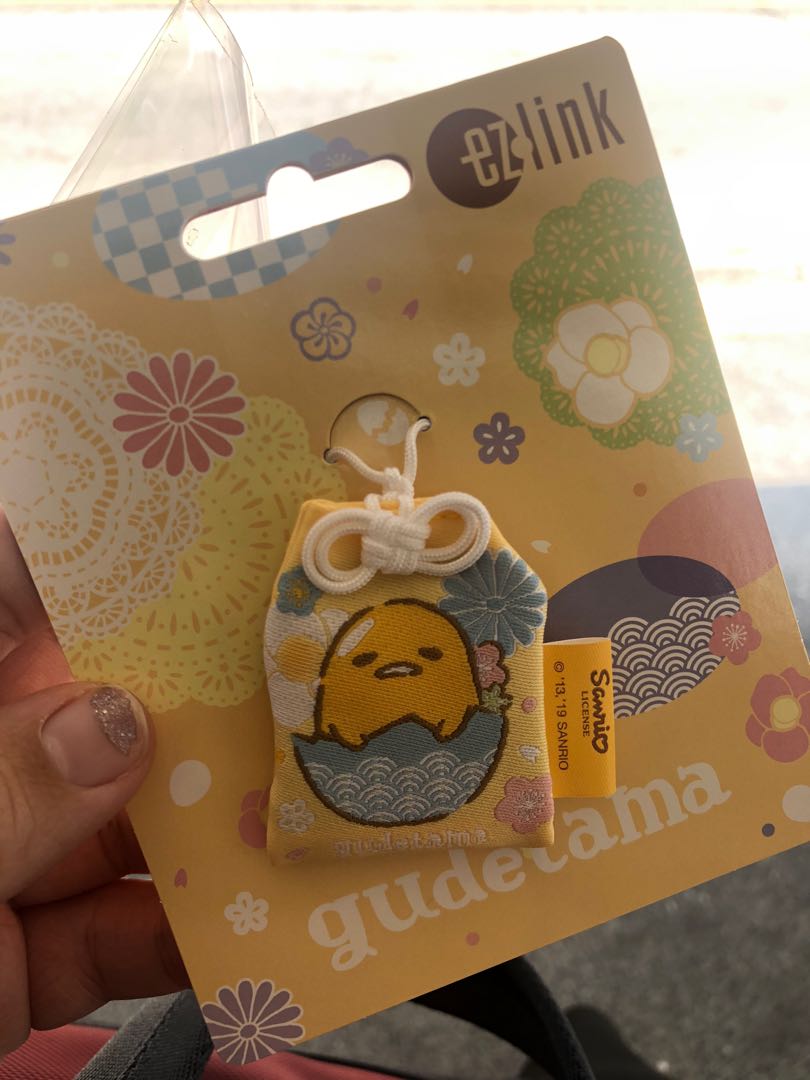 EZ-Link gudetama good luck charm, Everything Else on Carousell