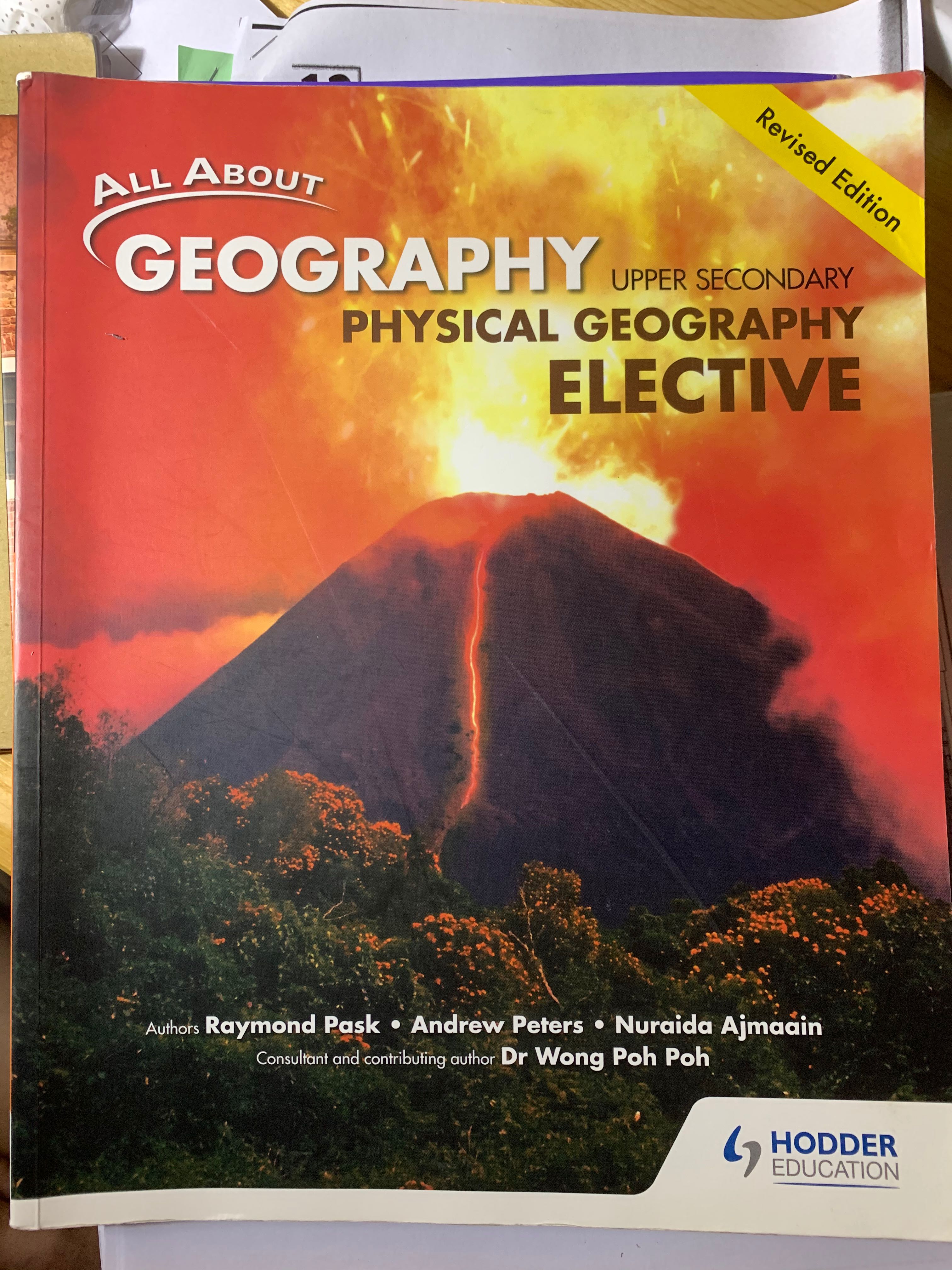 geography textbook, Hobbies & Toys, Books & Magazines, Textbooks on ...