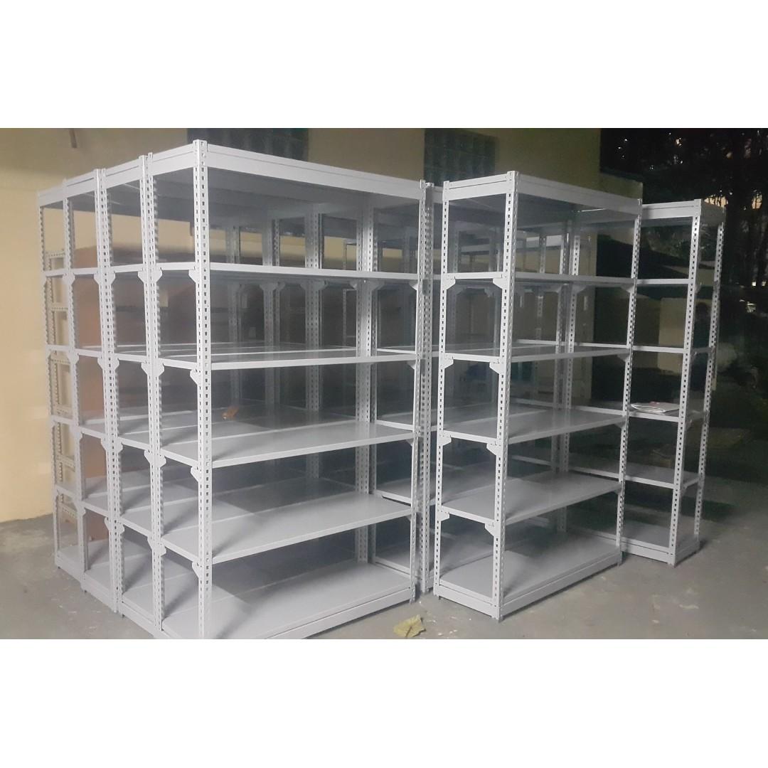 Gray shelve - Steel Rack Boltless type open rack cabinet, Furniture ...