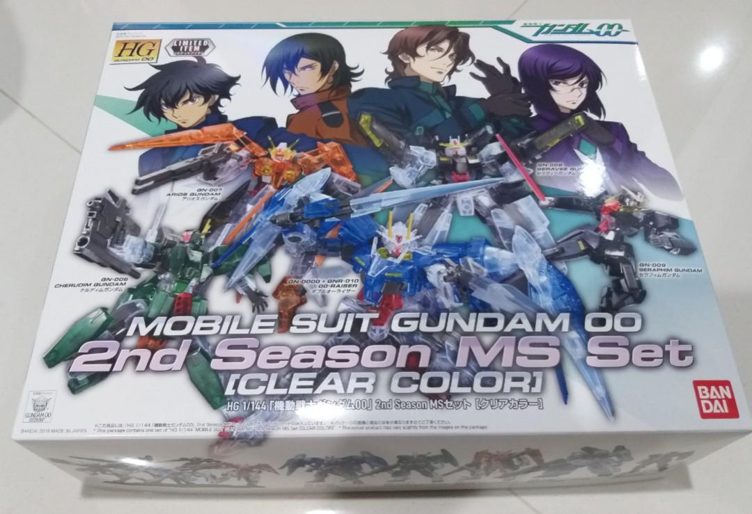 Gunpla Expo Mobile Suit Gundam OO 2nd Season MS Set (Clear Color ...