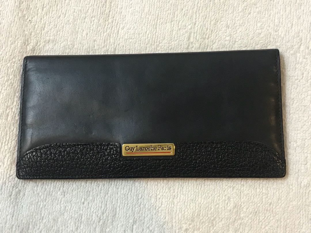 Guy Laroche Paris leather wallets, Luxury, Bags & Wallets on Carousell
