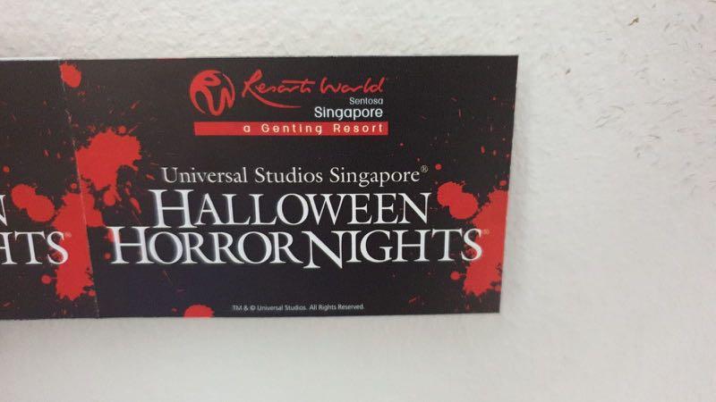 Halloween Horror Nights Ticket, Tickets & Vouchers, Event Tickets on ...