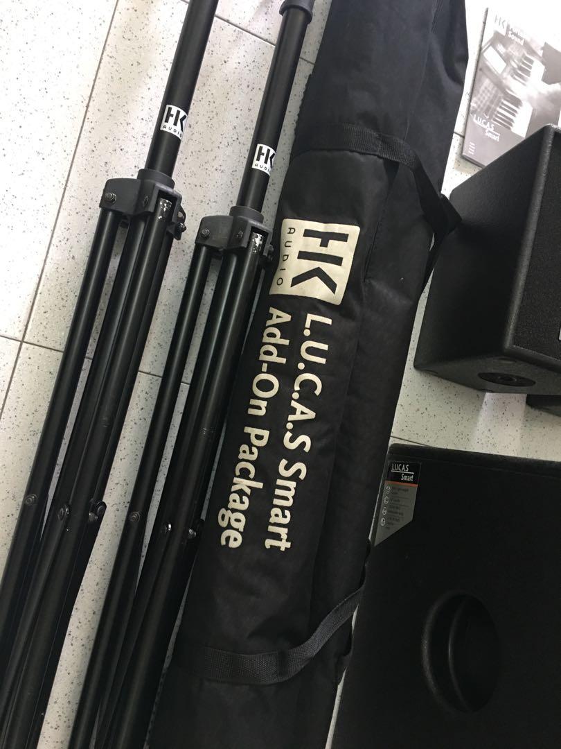 HK AUDIO LUCAS SMART The Mighty Mite 3 way active 400W System, Audio ...