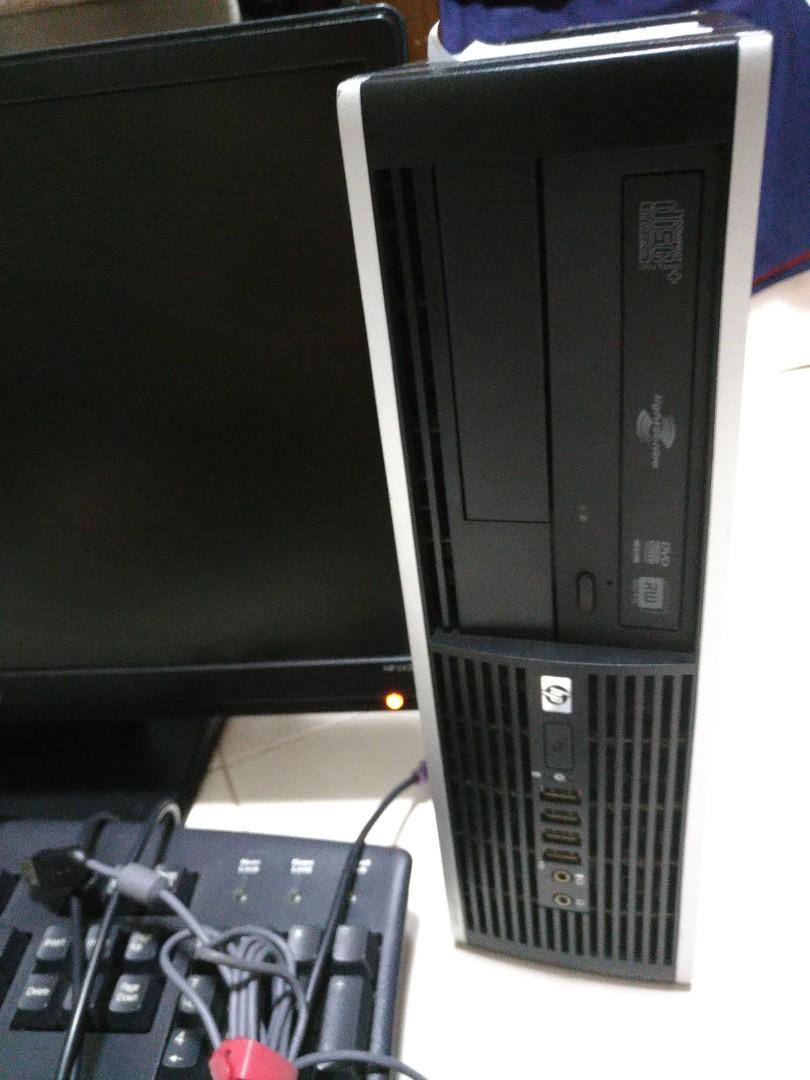 HP i5 CPU SET COMPLETE keyboard mouse monitor, Computers & Tech, Parts ...