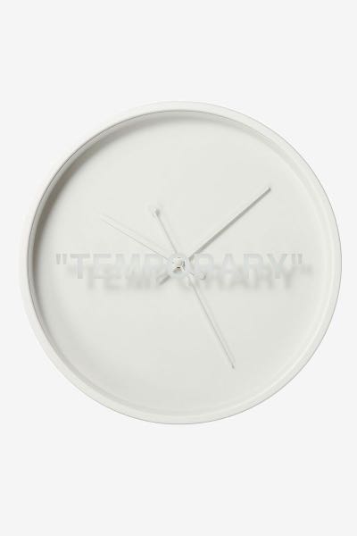 Ikea Off White Temporary Markerad Clock, Furniture & Home Living ...