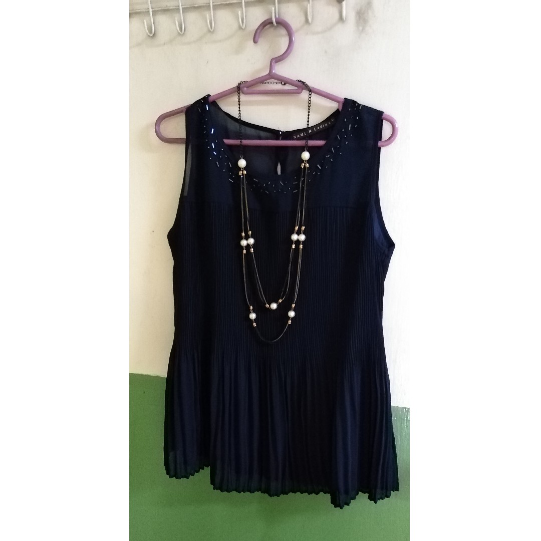 Original Samlin blouse, Women's Fashion, Tops, Blouses on Carousell