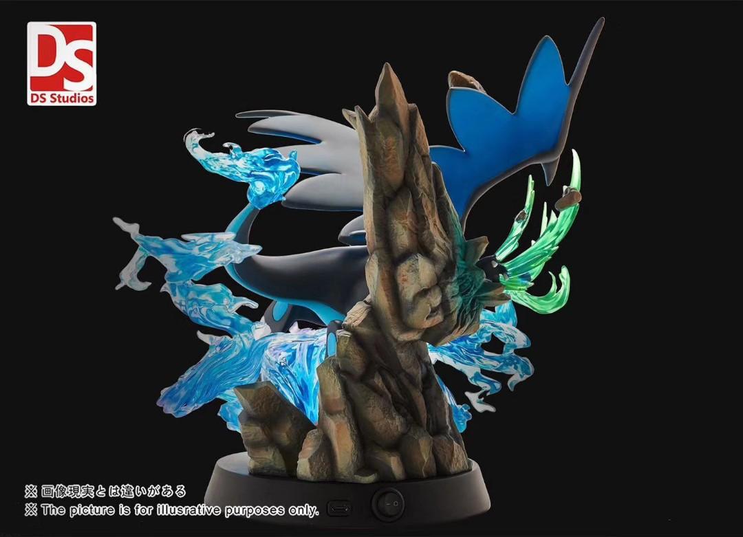 [READY STOCK] DS STUDIOS Pokemon Statue Mega Charizard X, Hobbies ...