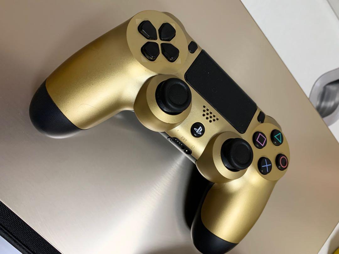 PS4 Controller - Gold, Video Gaming, Gaming Accessories, Controllers on ...