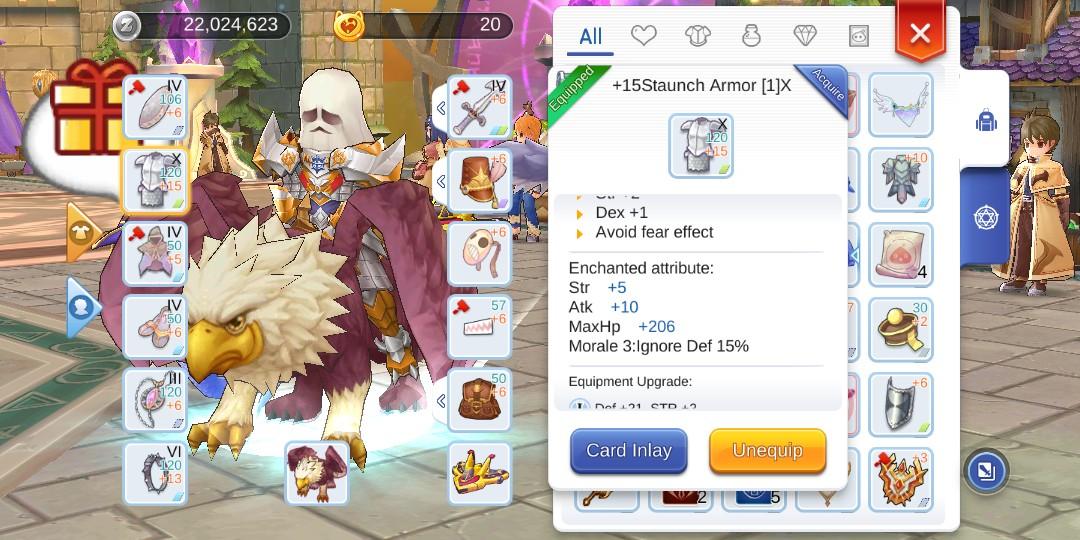 Ragnarok Online Mobile - Eternal Love (SEA) Epic Mechanic, Paladin ...