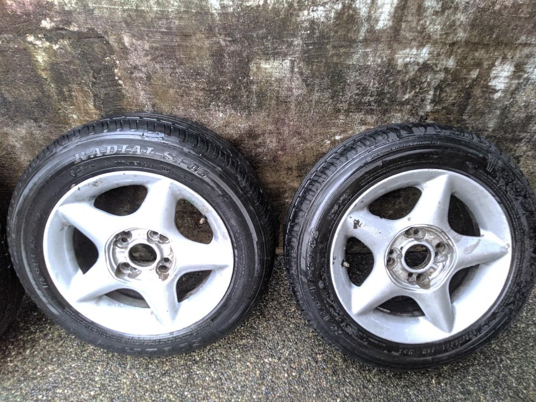 rota mags magwheels 14 inch 8 holes 100/114, Car Parts & Accessories ...