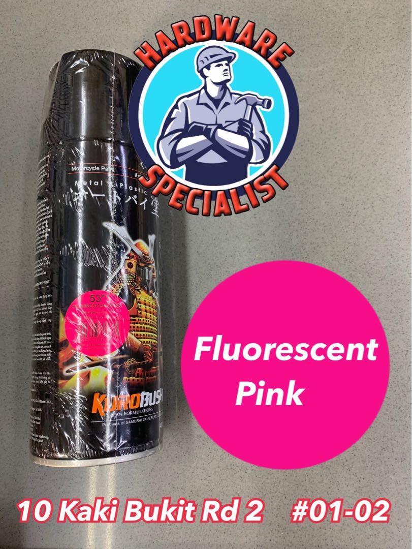Samurai Paint Fluorescent Pink Spray Paint 400ml, Motorcycles ...