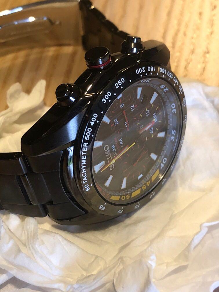 Seiko Watch solar V175 limited edition chrono, Men's Fashion, Watches ...
