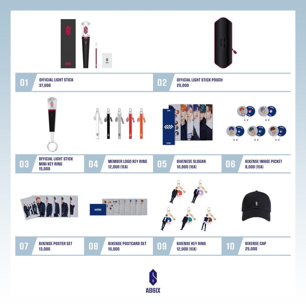 SG GO — AB6IX 1st World Tour 6IXENSE in Seoul Merchandise, Hobbies ...