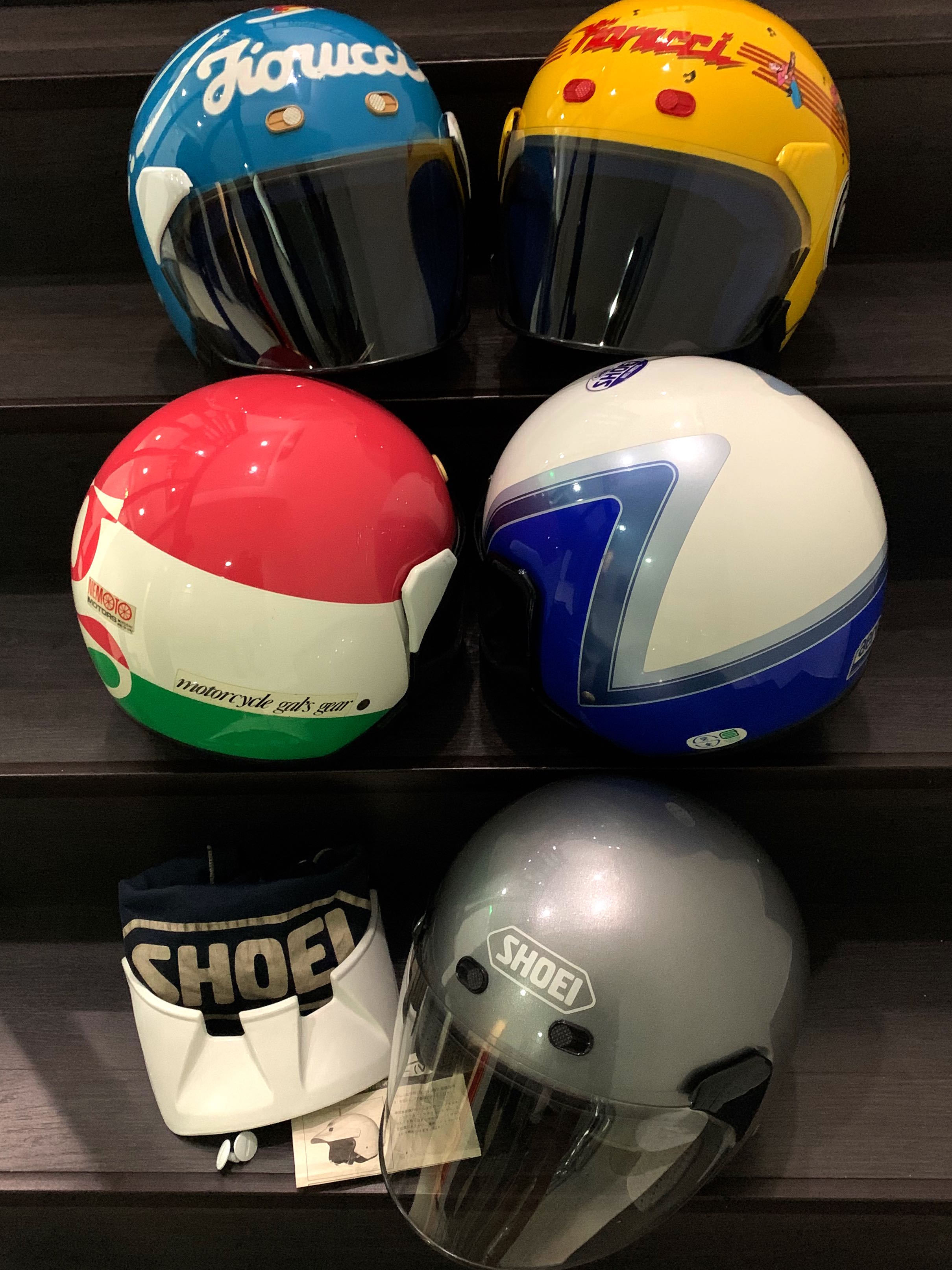 Shoei Retro, Motorcycles, Motorcycle Apparel on Carousell