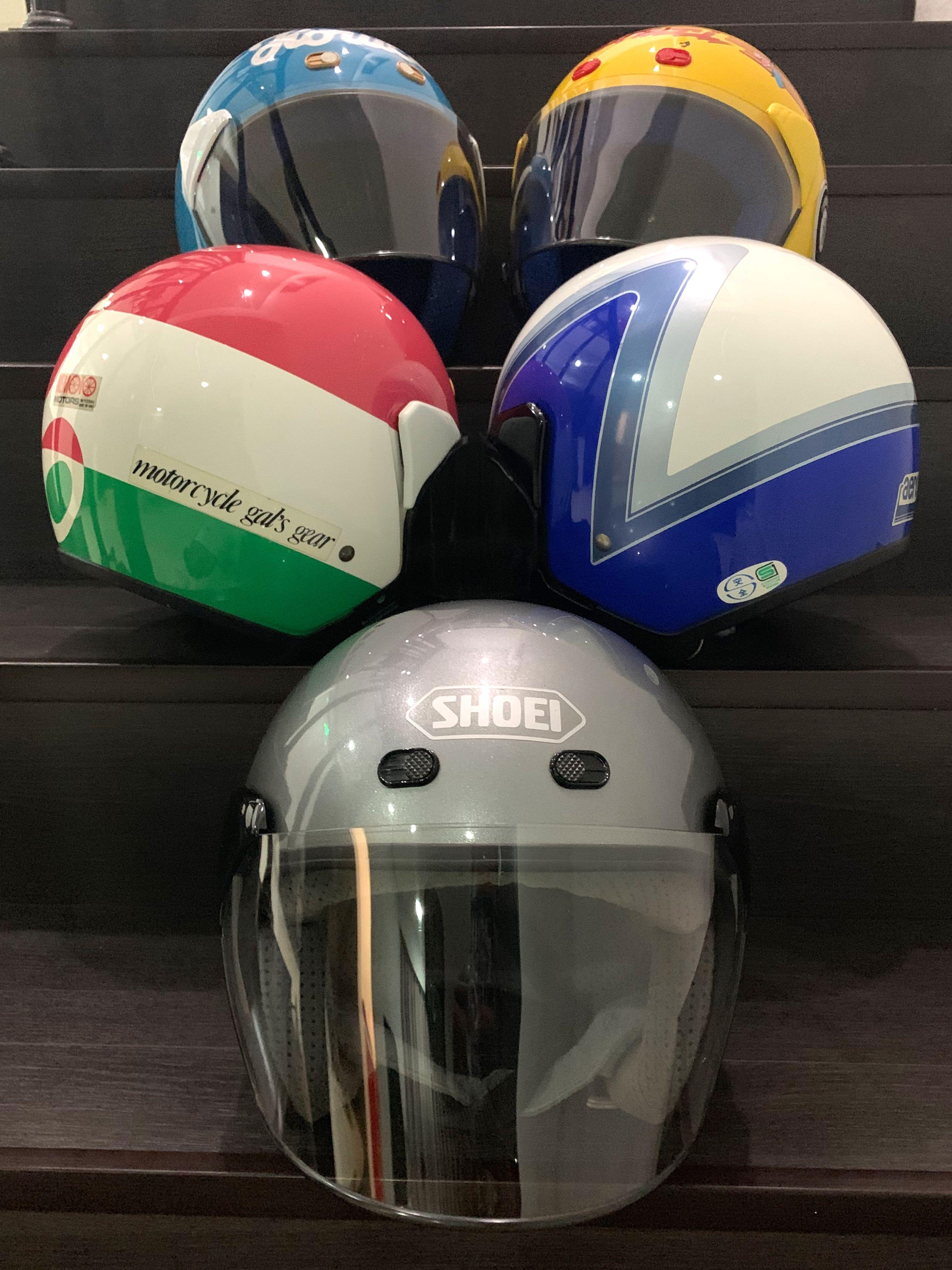 Shoei Retro, Motorcycles, Motorcycle Apparel on Carousell