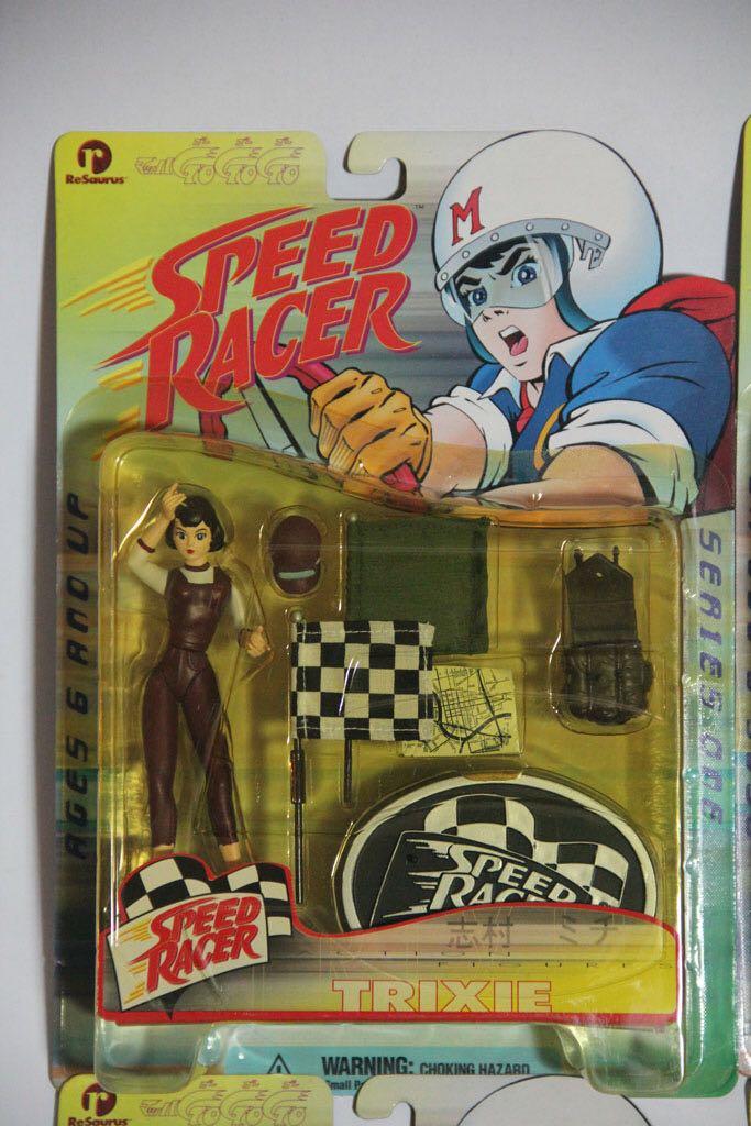 Speed Racer Resaurus Series 1 Complete Set of 4 MIB Captain Terror ...