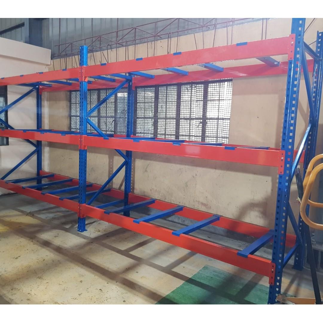 Steel Pallet Rack shelve Heavy Duty Display Stand, Furniture & Home ...
