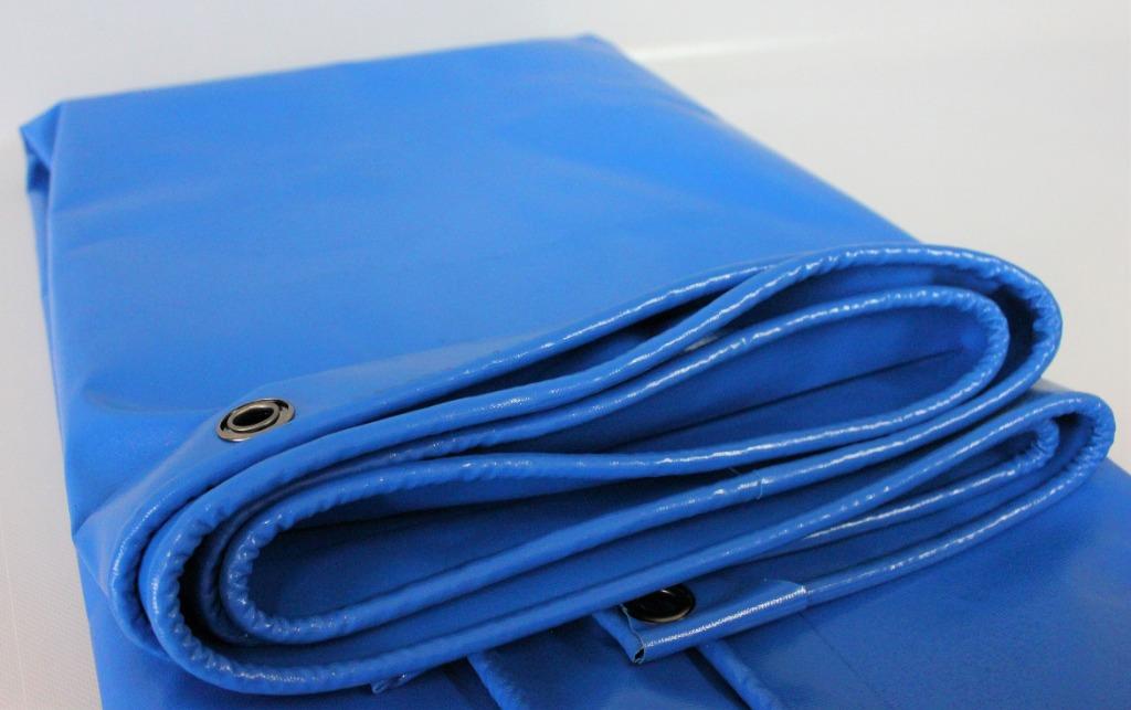 Super A Nylon 10ft x 20ft Blue PVC Tarpaulin Vinylon Ready Made Heavy ...