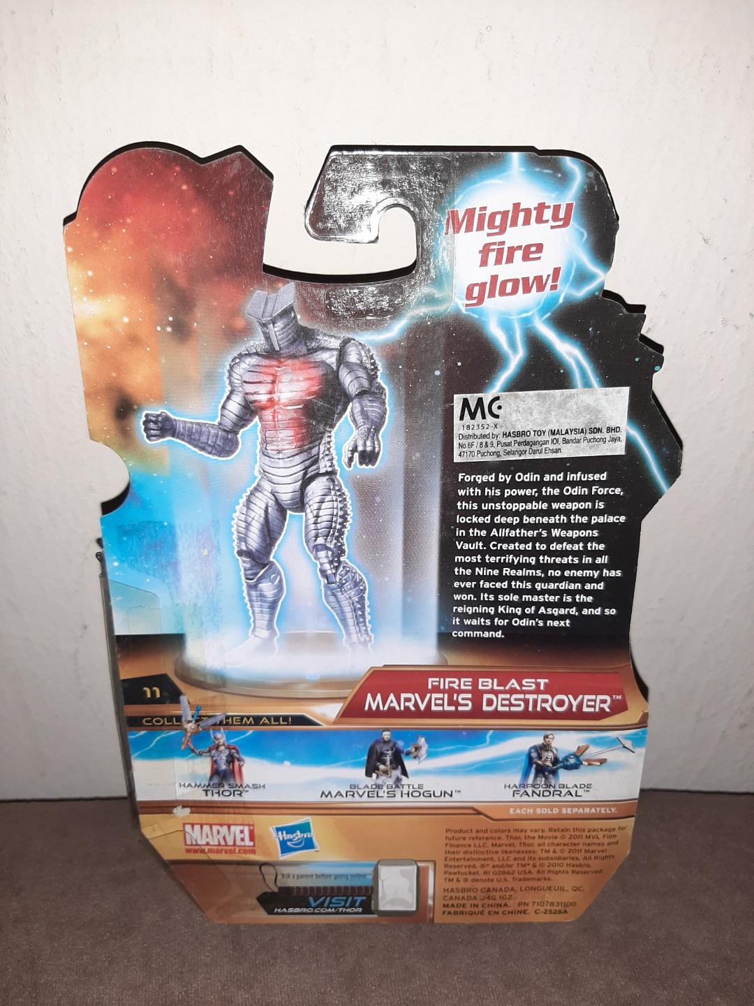 Marvel Studios - Thor: Fire Blast Marvel's Destroyer, Hobbies & Toys ...