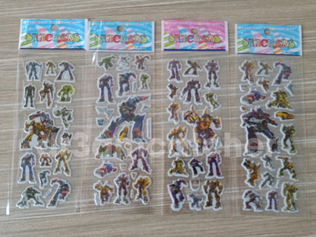 Transformers stickers, Hobbies & Toys, Stationery & Craft, Art & Prints ...