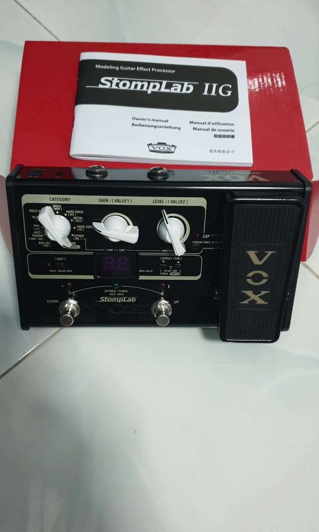 Vox stomplab 2g, Hobbies & Toys, Music & Media, Music Accessories on ...