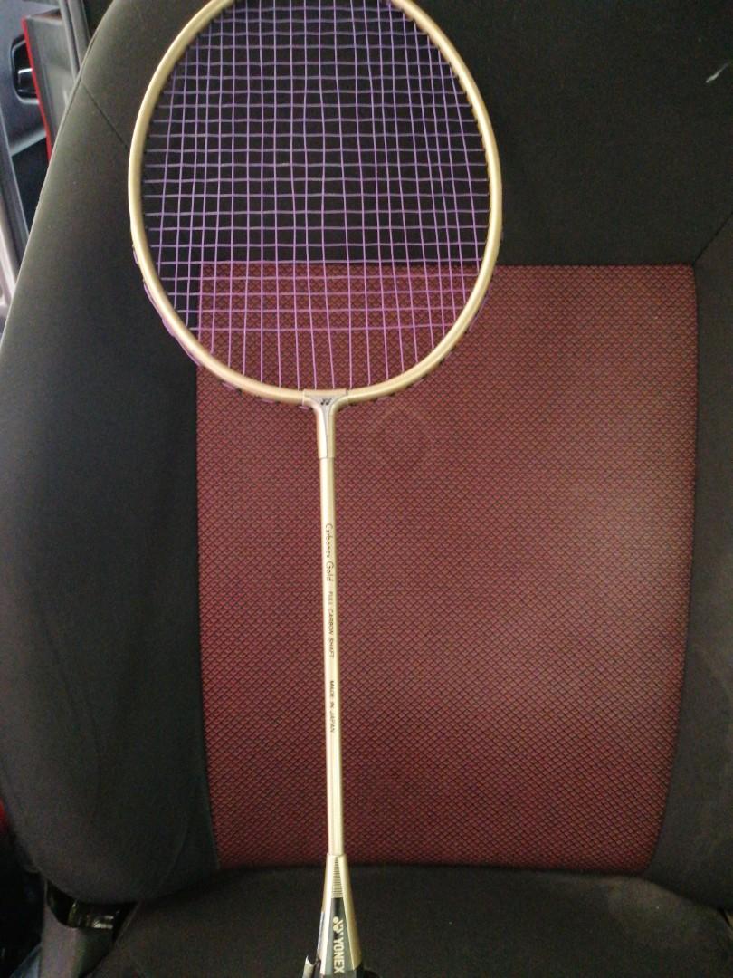Yonex Badminton Racket CARBONEX 9 GOLD, Sports Equipment, Sports & Games, Racket & Ball Sports ...
