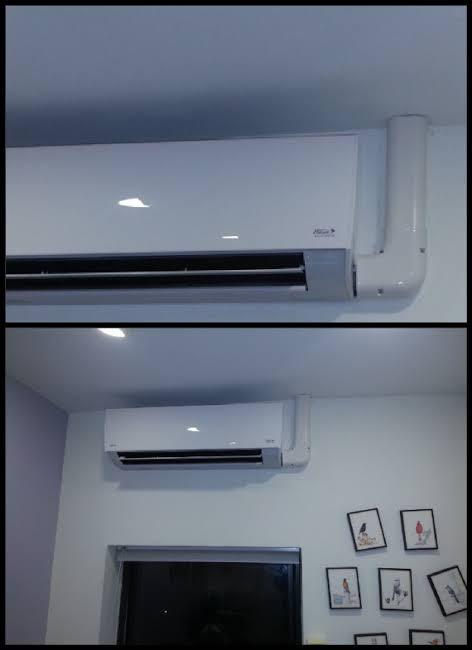 Aircon Wire & Drainage Line PVC Decorative Cover Kit, Furniture & Home ...