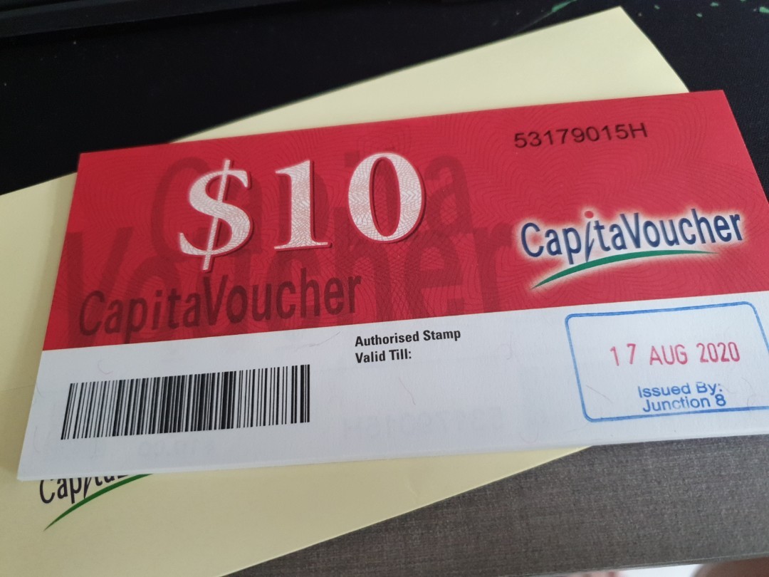 Capitaland Voucher $400 (Oct 2020), Entertainment, Gift Cards ...