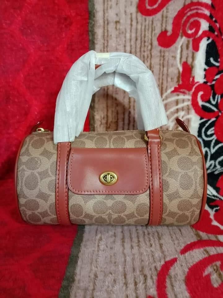 Coach Barrel, Luxury, Bags & Wallets on Carousell