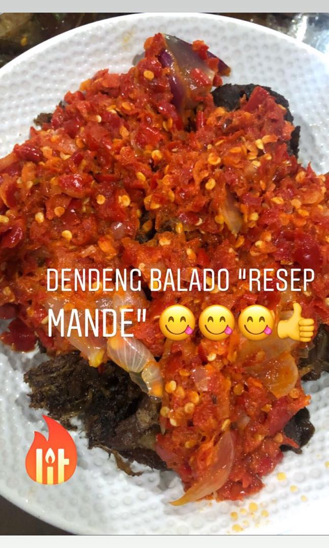 Dendeng belado asli padang, Makanan & Minuman, Kue-kue di Carousell