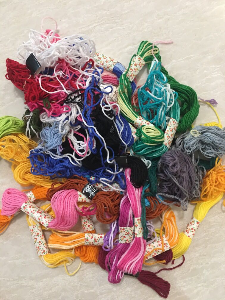 Embroidery thread, Hobbies & Toys, Stationery & Craft, Handmade Craft ...