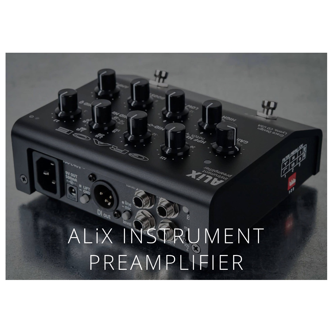 Grace Design ALiX INSTRUMENT PREAMPLIFIER / DI / EQ, Hobbies & Toys ...