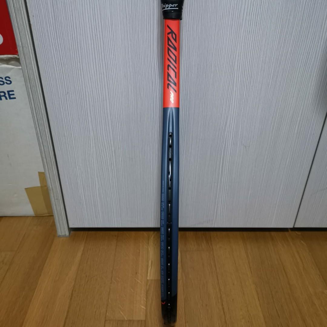 Head Graphene 360 Radical Pro Tennis Racquet, Sports Equipment, Sports ...
