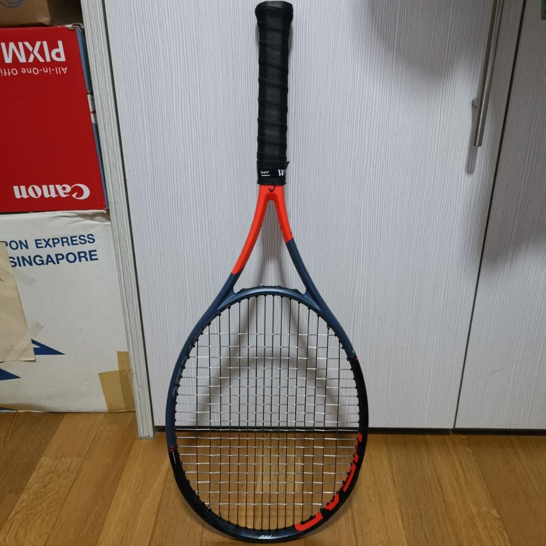 Head Graphene 360 Radical Pro Tennis Racquet, Sports Equipment, Sports ...