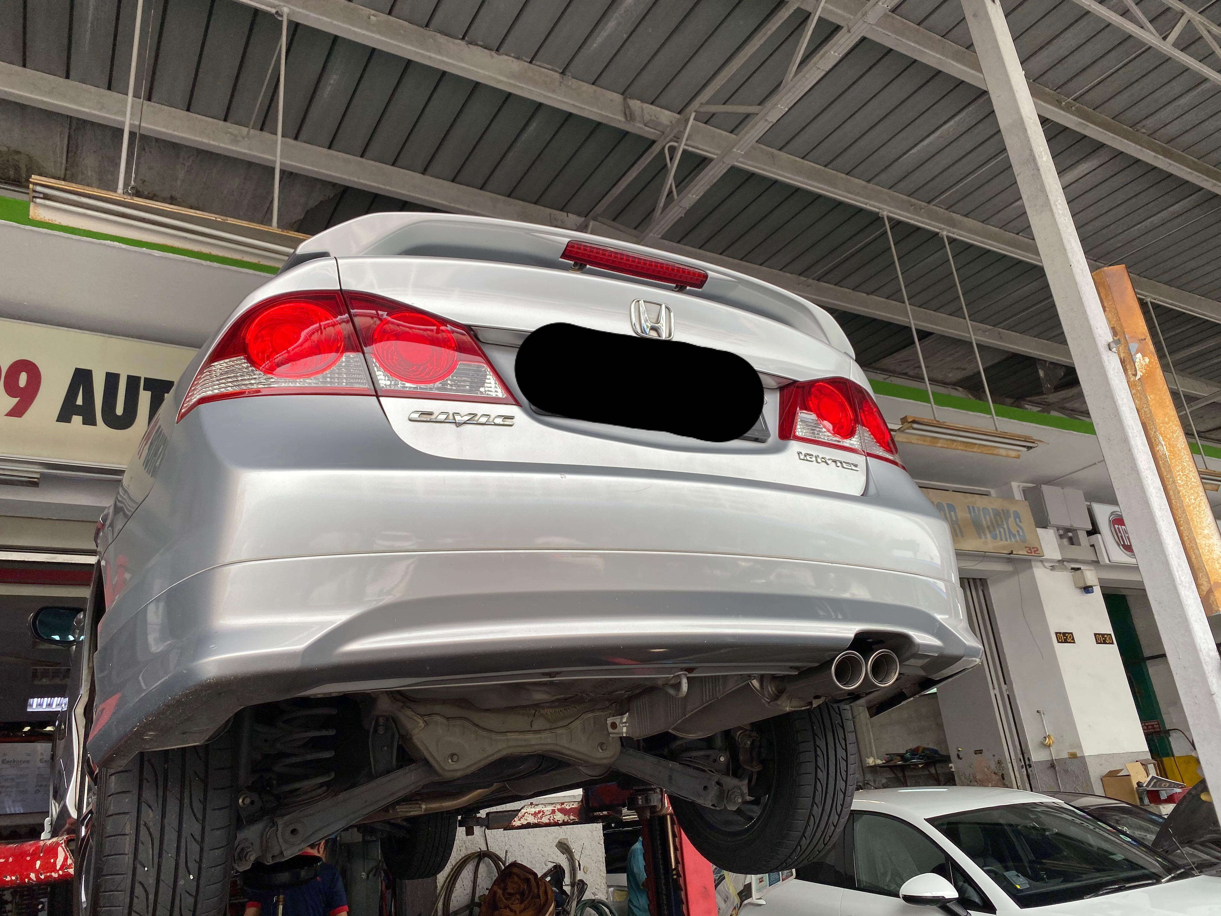 Honda Civic Fd1 fd2 Fd4 fd rear Mugen bumper, Car Accessories ...