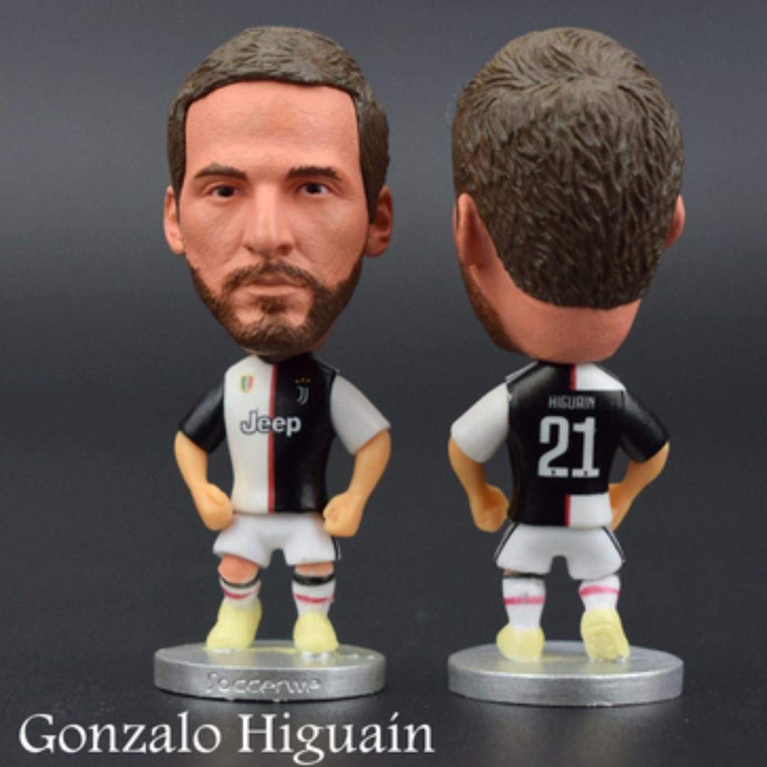 Juventus Season 19-20 Gonzalo Higuain Football Figurine Soccerwe Kodoto ...