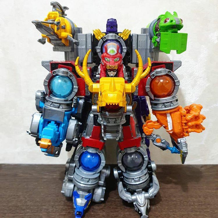 POWER RANGERS/SUPER SENTAI KYURANGER KYURENOH RYUTEIOH MEGAZORD ...