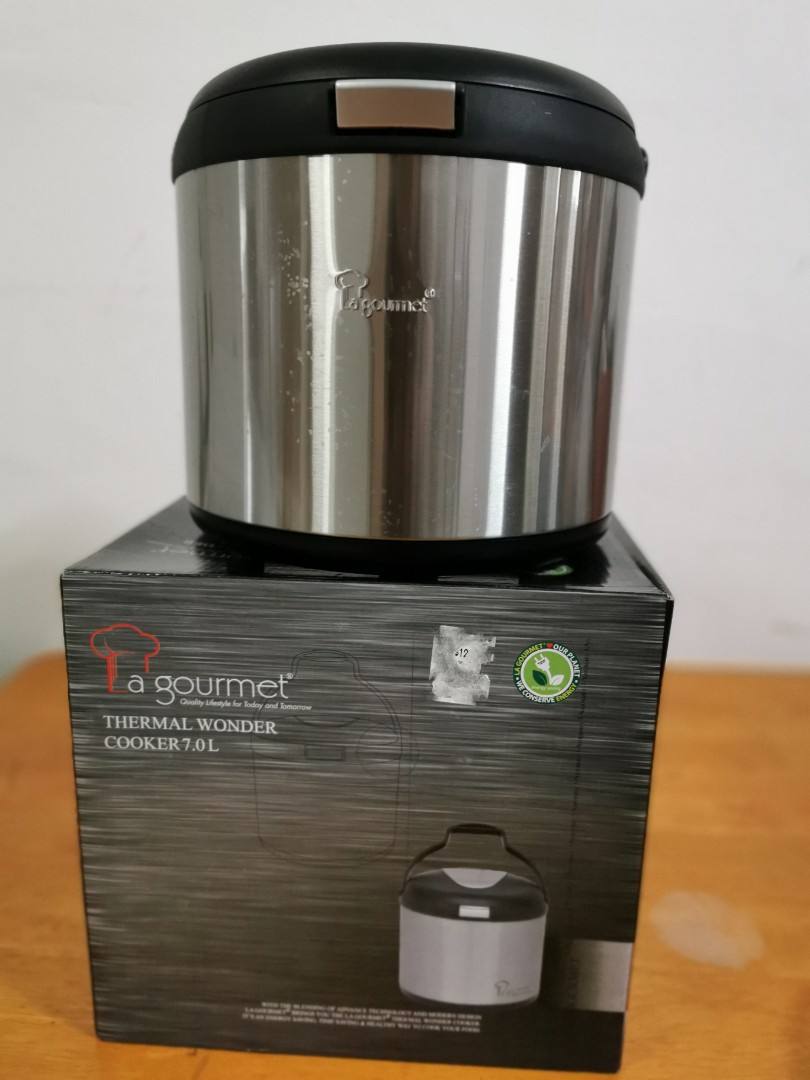 La Gourmet Thermal cooker 7L, TV & Home Appliances, Kitchen Appliances ...