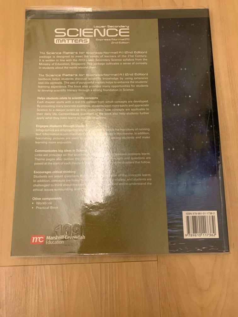 lower secondary science textbook volume a with plastic cover, Hobbies ...
